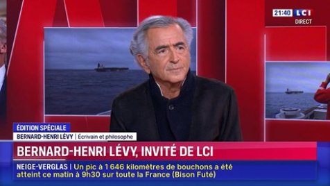 Bernard-Henri Lévy - LCI Face à Darius Rochebin : Trump, Poutine ...