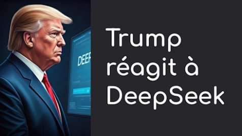 Donald Trump réagit à DeepSeek : sa réponse va vous surprendre ! Thami ...