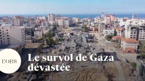 Gaza : les images aériennes de la ville dévastée - L'Obs 30 nov. 2023 ...