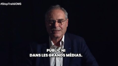 Le professeur Perronne lance un appel contre le traité pandémies ...