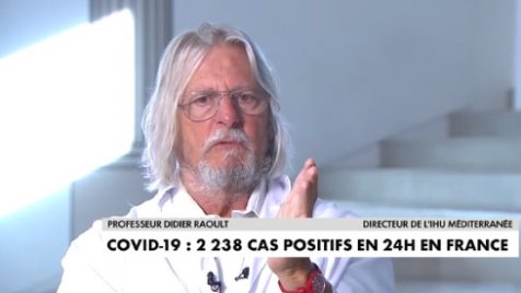 COVID 19 -D. Raoult fait le point ce mercredi 19/08 : « Dans les cas qu ...